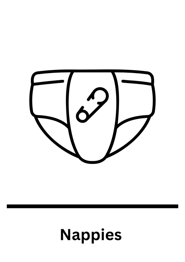 Nappies Waste Sticker | Fast Delivery As Standard – Recycling Stickers